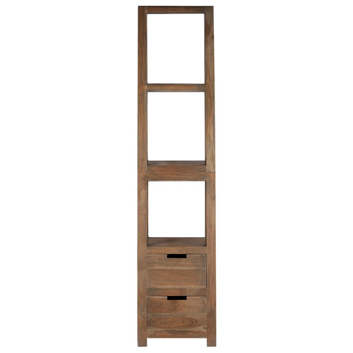 Union Rustic Furlow 175cm H x 40cm W Solid Wood Ladder Bookcase & Reviews | Wayfair.co.uk